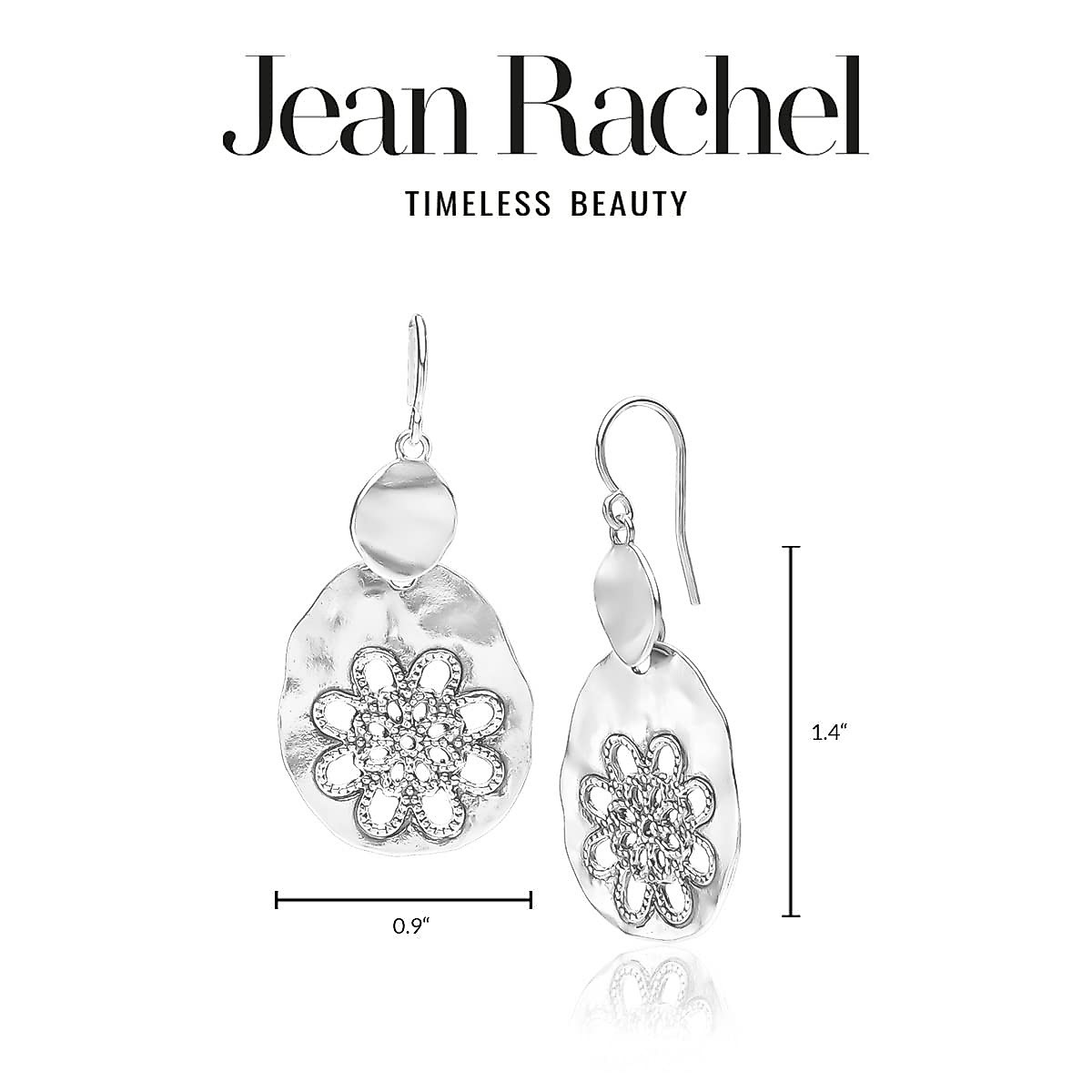 925 Sterling Silver Earrings Textured Lace Tear Shape, Oxidized, Stylish, Hypoallergenic, Nickel and Lead-free, Artisan Handcrafted Designer Collection, French Wire Earring Back, Jewelry Gift For Her