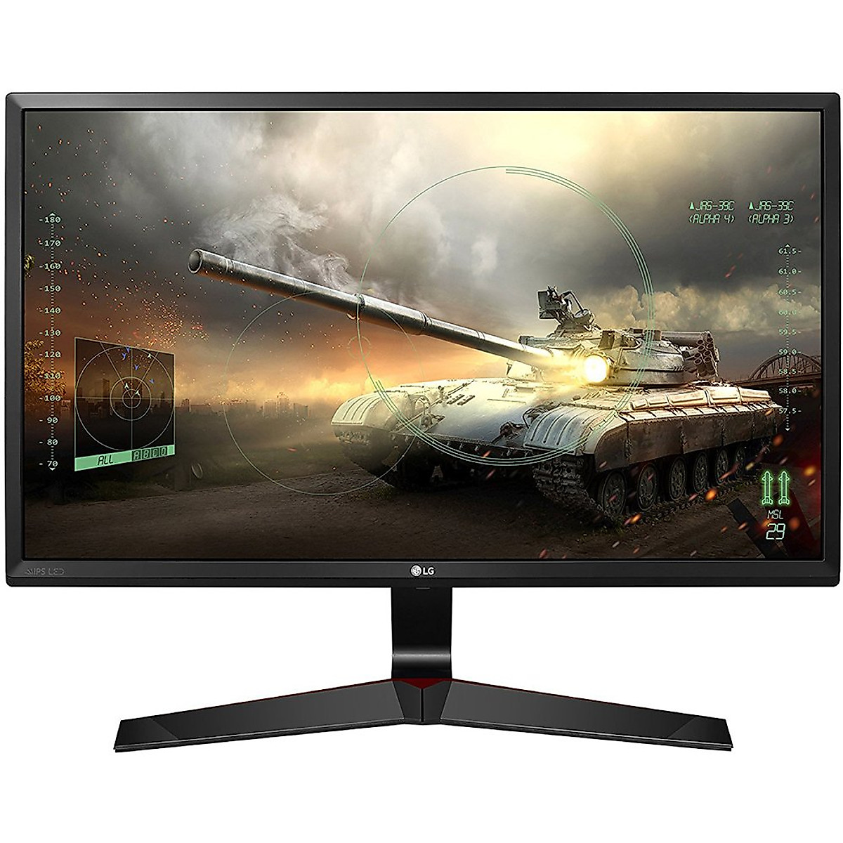 LG 27MP59G-P Gaming Monitor 27” Full HD (1920x1080) IPS Display, 1ms Blur Reduction, AMD FreeSync, On Screen Control - Black