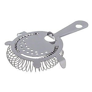American Metalcraft S209 4-Prong Stainless Steel Bar Cocktail Strainer, 5.75", Silver