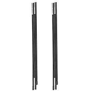Tent Pole Support,Fiberglass Outdoor Support Rod,Tent Pole Kit Shock Corded Camping Tent Equipment