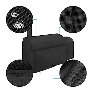 Stanbroil Grill Smoker Cover Replacement for Oklahoma Joe's Longhorn Offset Smoker, Fade and UV Resistant, Black
