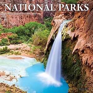 National Parks 2023 Mini Wall Calendar