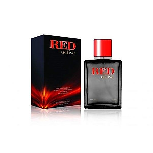 RED ACTIVE Impression Eau de Toilette 3.3 Cologne Spray by PREFERRED FRAGRANCES