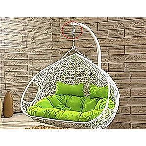 1100LBS Capacity 4INCH Heavy Duty Spring Hammock Chair Spring Porch Swing Springs Hook Suspension Swing Extension Spring for Hammock,Boxing Bag,Hanging Chair,Gym,Patio Swing Hanger 2Pieces