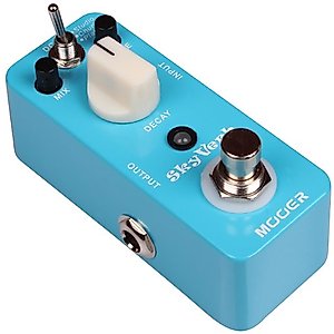 Mooer EQ Effects Pedal, 2.25 x 4.25 x 1.75 (Skyverb)