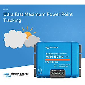 Victron Energy BlueSolar MPPT TR 150V 70 amp 12/24/36/48-Volt Solar Charge Controller