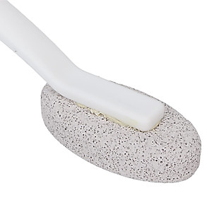 1PCS Toilet Cleaning Pumice Stone, Stains Hard Water Ring Remover Bathroom Cleaning Brushes Toilet Pumice Stone with Handle for Toilets, Bathtubs, Pool(1pcs)