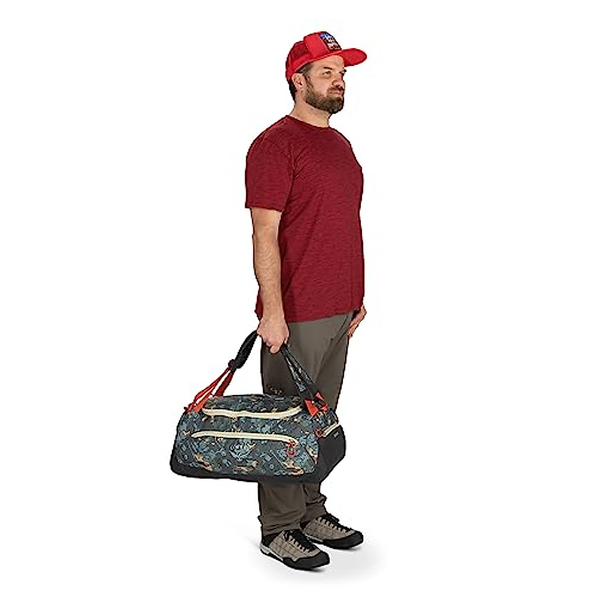 Osprey Daylite 45L Duffel Bag, Enjoy Outside Print