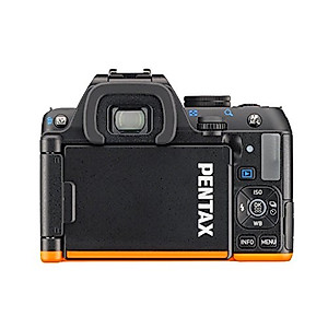 Pentax K-S2 20MP Wi-Fi Enabled Weatherized SLR Body Only (Black/Orange)