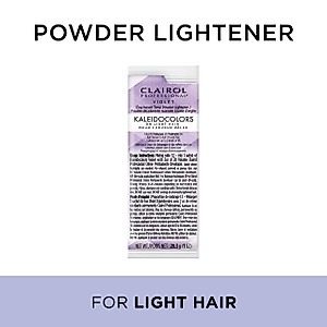Clairol Professional Kaleidocolors, Violet, 1 oz. Hair Lightener for Light Hair