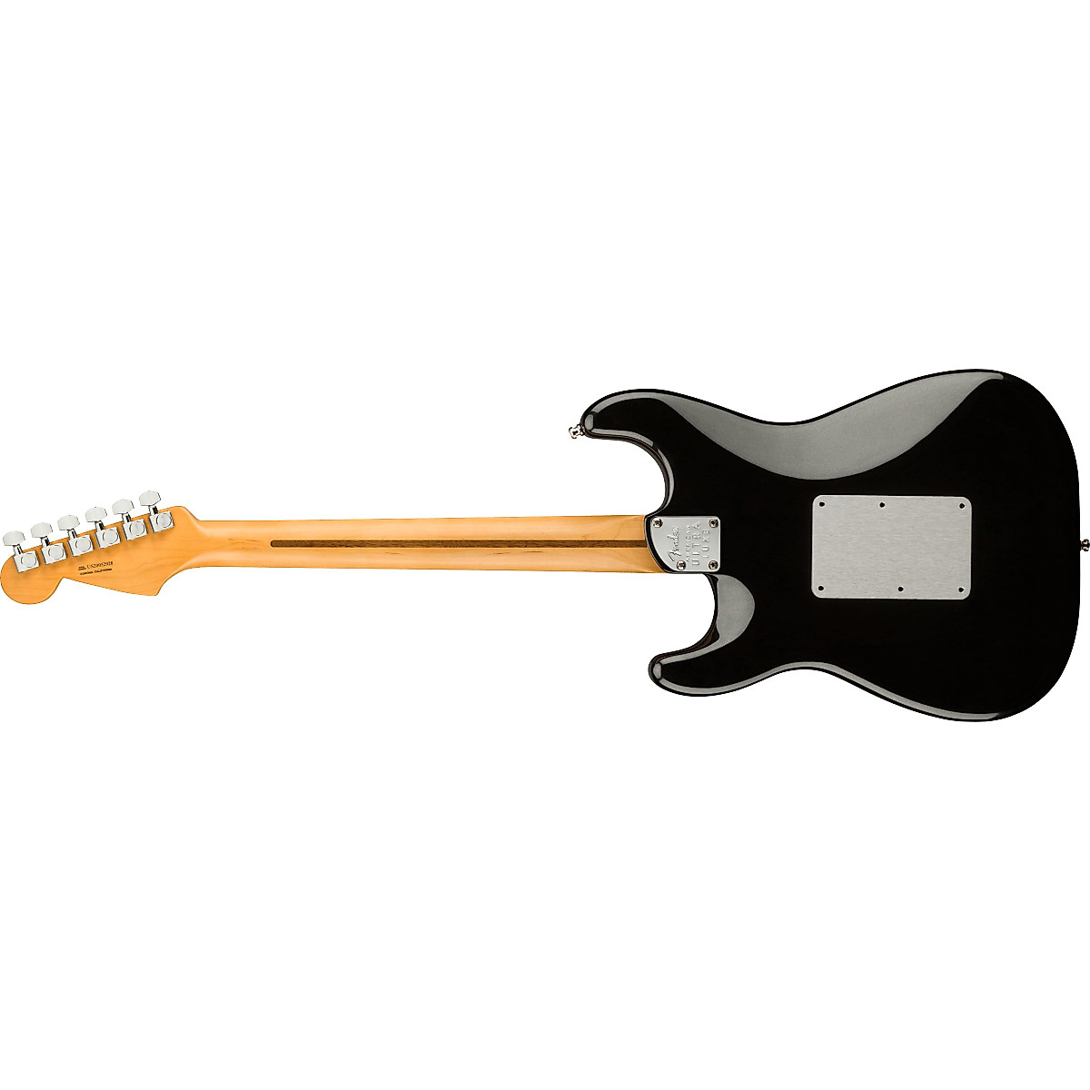 Fender American Ultra Luxe Stratocaster Floyd Rose HSS - Mystic Black with Rosewood Fingerboard