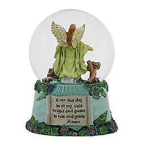 Roman Giftware Inc., Inspirational Angels Collection, 5.7" H Musical 100MM Dome Angel,Religious, Inspirational, Durable (4x4x5)