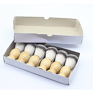 ccHuDE Men's Shaving Brush with Wood Handle Shave Brushes Shave Cream Brush for Men Hair Salon Tool