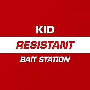 Tomcat Mouse Killer Child Resistant, Disposable Station (4 Disposable Traps)