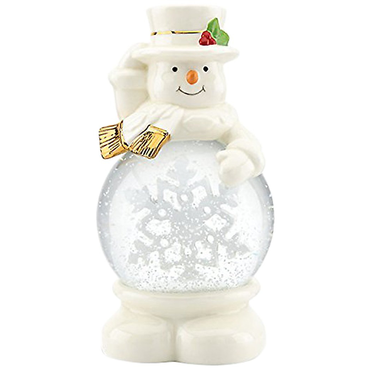 Lenox Let it Snow Snowman Snowglobe