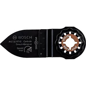 Bosch Professional 2608662610" AVZ 32 RT10 Plunge Cut Saw Blade, Black, 32 mm