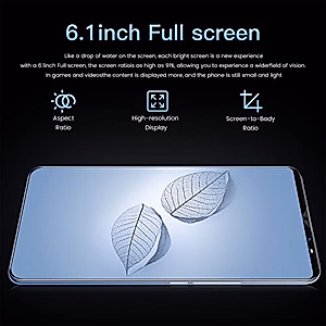 Zopsc M10 Pro 5.5 inch Smartphone for Android 11.0 Support 2.4G 5G WiFi 2GB 16GB 5M 8M 4800mAh MT6580 8 Core CPU 1920 * 1080 100 240V Blue Grey