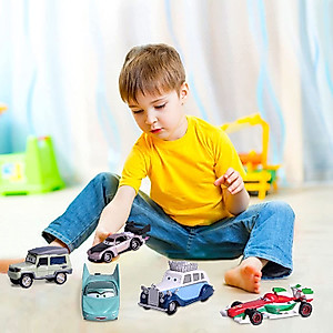 VIAMAZ Toy Cars 1:55 Scale Die-Casting Car Metal Alloy Boy Kid Toy, Birthday Gift for Kid, Safety Toy Cars for Kid, Multi-Color and Style for Choosing