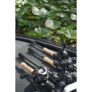 Fitzgerald Fishing All Purpose Series - 7'0" Medium Heavy Casting Graphite Rod - Designed for Bass Fishing and Inshore Fishing