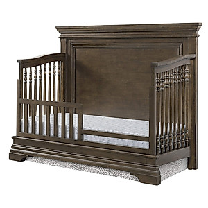 Westwood Design Olivia 4 in 1 Convertible Crib, Brushed Rosewood