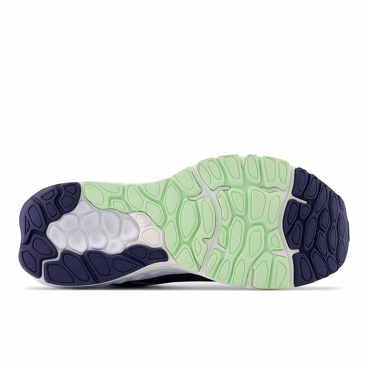 New Balance Women's W880N13 Running Shoe, Nb Navy/Bleach Blue/Green Aura, 11.5