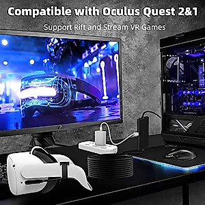 Kuject 16FT Link Cable for Oculus Quest 2 & Pro