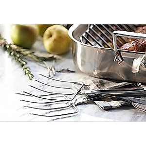 All-Clad Specialty Stainless Steel Kitchen Gadgets Fork Kitchen Tools, Kitchen Hacks Silver