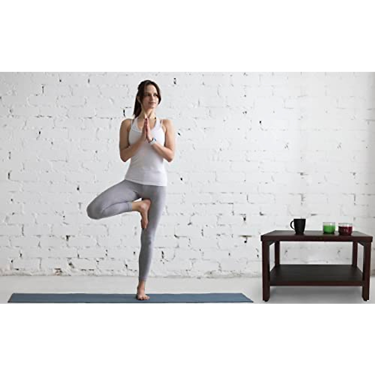 DecoTeak Eleganto Classic Shower Bench 30" Long Natural Teak Wood Armless Shower Stool with Shelf Open Back Wood Shower Bench in Woodland Brown Finish