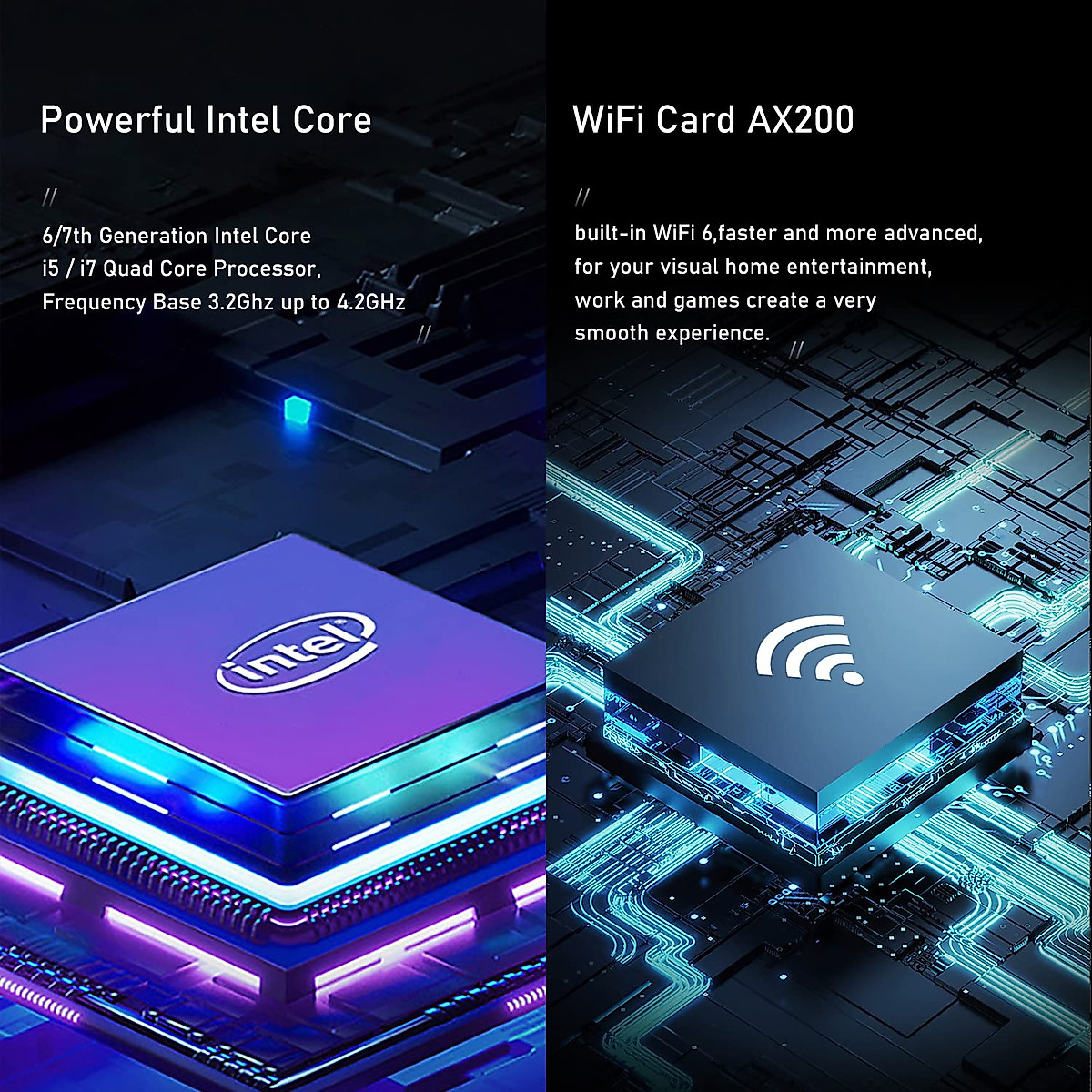 Lenovo ThinkCentre M710 SFF Desktop Intel i7-6700 16GB RAM 256GB NVMe SSD 2TB HDD Wireless Keyboard & Mouse Pad Built-in AX200 M.2 WiFi 6 Bluetooth Windows 10 Pro (Renewed)