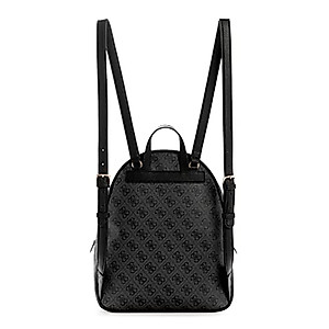 GUESS Manhattan Large Backpack, Coal Logo