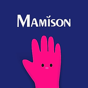 Kitchenware Mamison Quality Rubber Gloves Pink Size M, Waterproof Rubber Gloves 1 Pairs, Korean Home and Improvement Brand