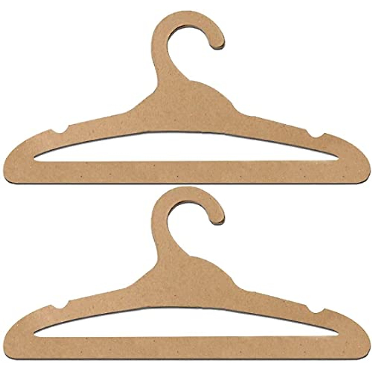 20 PCS Cardboard Hangers, Environmentally Friendly Recycled Paper Clothes Hangers for Adults (15.7x7.5in)
