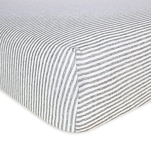 Burt's Bees Baby - Fitted Crib Sheet, Girls Boys & Unisex 100% Organic Cotton Crib Sheet for Standard Crib & Toddler Mattresses