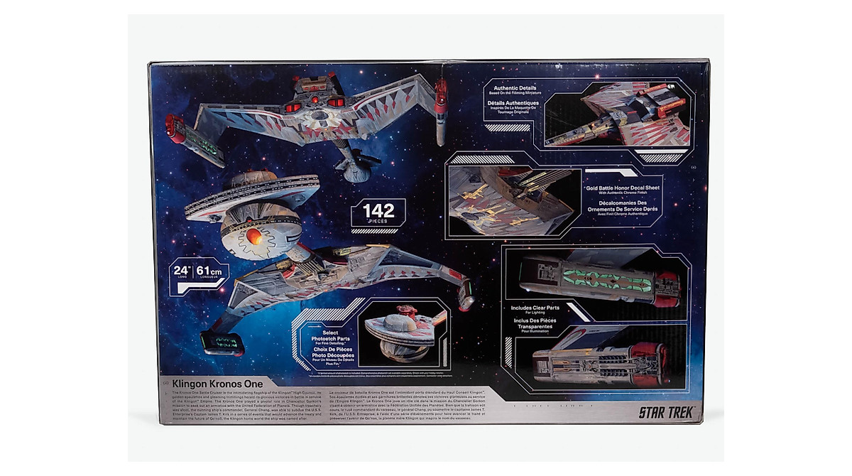 Polar Lights Star Trek 6: The Undiscovered Country Klingon Kronos One 1 ...