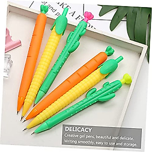 STOBOK Mecanical Penicil 30 pcs Shaped Cartoon Stationery Shape Birthday Painting Decorative Mm Use Writing Pencils Creative Vegetable Office -shape Party Mechanical Pencils