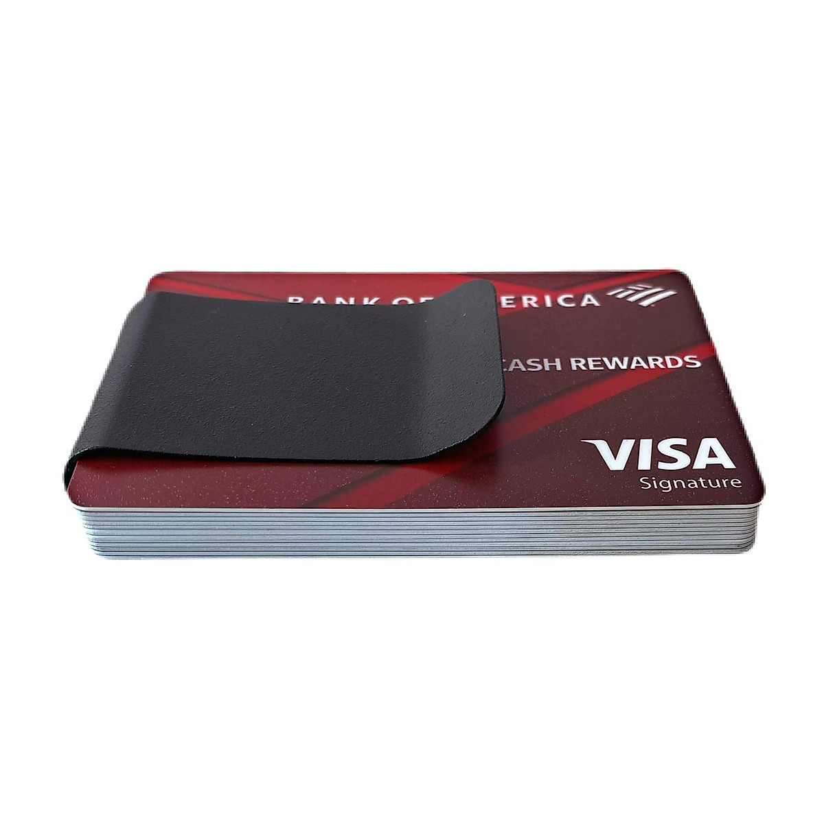 TUCK GEAR Black Money Clip for Men with Reinforced Bill and Card Holder Strength, Large Capacity Storage, Slim Front Pocket Minimalist Carry, Travel Friendly