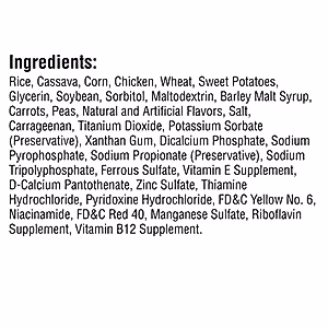 SmartBones Smart Kabobz, Treat Your Dog to a Rawhide-Free Chew Made With Real Chicken, Beef and Pork 18 Count (Pack of 1)