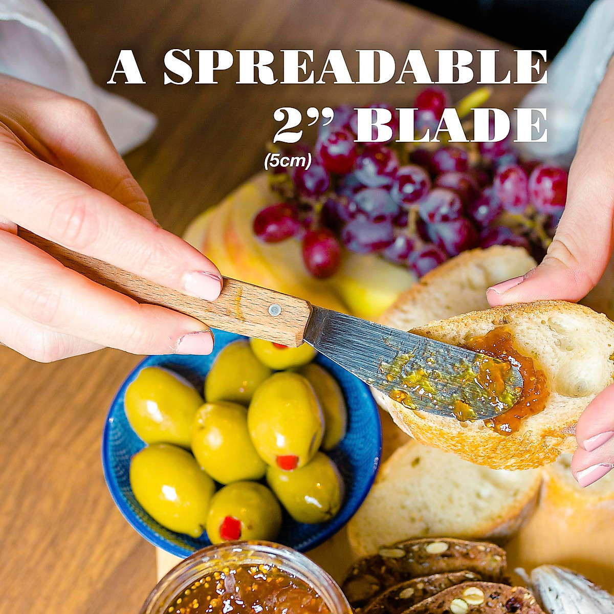 Opinel 254399 Spreading Knife No. 117 Eggplant 001934