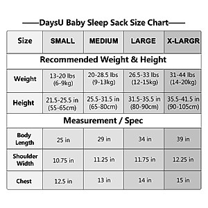 DaysU Baby Sleep Sack with Plush Dots 18-24 Months, 2.5 TOG Sleeveless Baby Wearable Blanket with 2-Way Zipper, Sleeping Bag for Toddler, Grey