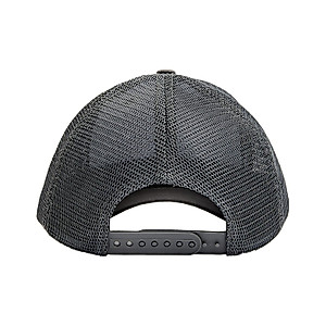 Changes Men's Grey Yellowstone Dutton Ranch Logo Patch Mesh-Back Ball Cap Black One Size