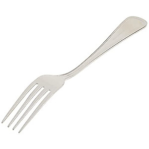 Winco Continental Table Fork Set, European, Heavyweight Stainless Steel, 18/0, 12-Piece