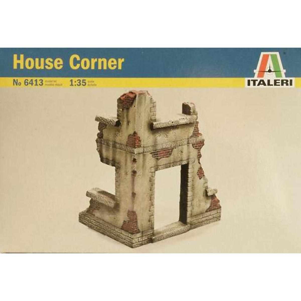 Italeri 6413S: 1:35 House Corner - Diorama Accessory