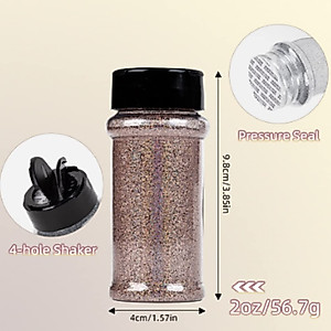 Extra Fine Holographic Glitter,5 Colors Glitter Set Pack,283g/10oz Craft Glitter Powder for Resin,Slime,Nail,Tumbler (5 New Holographic Colors)