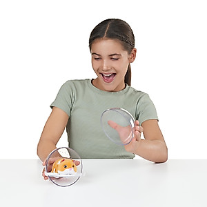 Pets Alive Hamstermania (Blue) by ZURU Hamster, Electronic Pet, 20+ Sounds Interactive, Hamster Ball Toy for Girls and Children