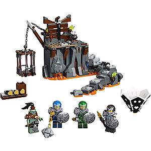 LEGO NINJAGO Journey to The Skull Dungeons 71717 Ninja Playset Building Toy for Kids Featuring Ninja Action Figures (401 Pieces)