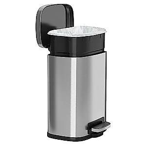 iTouchless PC05RSS Official AC Power Adapter Automatic Sliding Lid Trash Can 14 Gallon and Deodorizer Sensor Waste Bin 2.5 Gallon