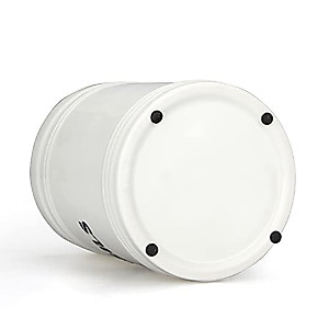 Best White Large Ceramic Utensil Crock Kitchen Spoon Stand Utensil Jar Flatware Caddy Cooking Spoon Utensil Holder Organizer Silverware Holder Stove Top Utensil Holder