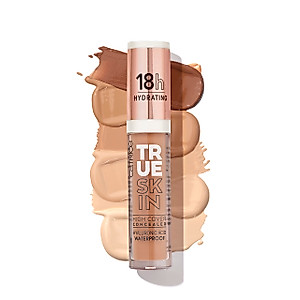 Catrice | True Skin High Cover Concealer (001 | Neutral Swan) | Waterproof & Lightweight for Soft Matte Look | With Hyaluronic Acid & Lasts Up to 18 Hours | Vegan, Cruelty Free