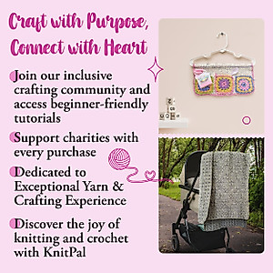 Tweed Twinkles Soft Baby Yarn for Crocheting, 8 Skeins, 696Yds/400G, Free Patterns - Acrylic Baby Blanket Knitting Yarn with Flecks - Size 3 DK Light Worsted Weight - Kiwi Green