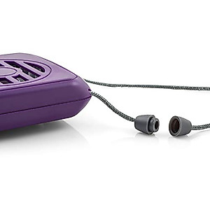 O2COOL Deluxe Personal Necklace Fan | Hands- Free, Battery Operated Wearable Mini Cooling Device for Beach, Sporting Events, Camping (4 Pack Random Colors)